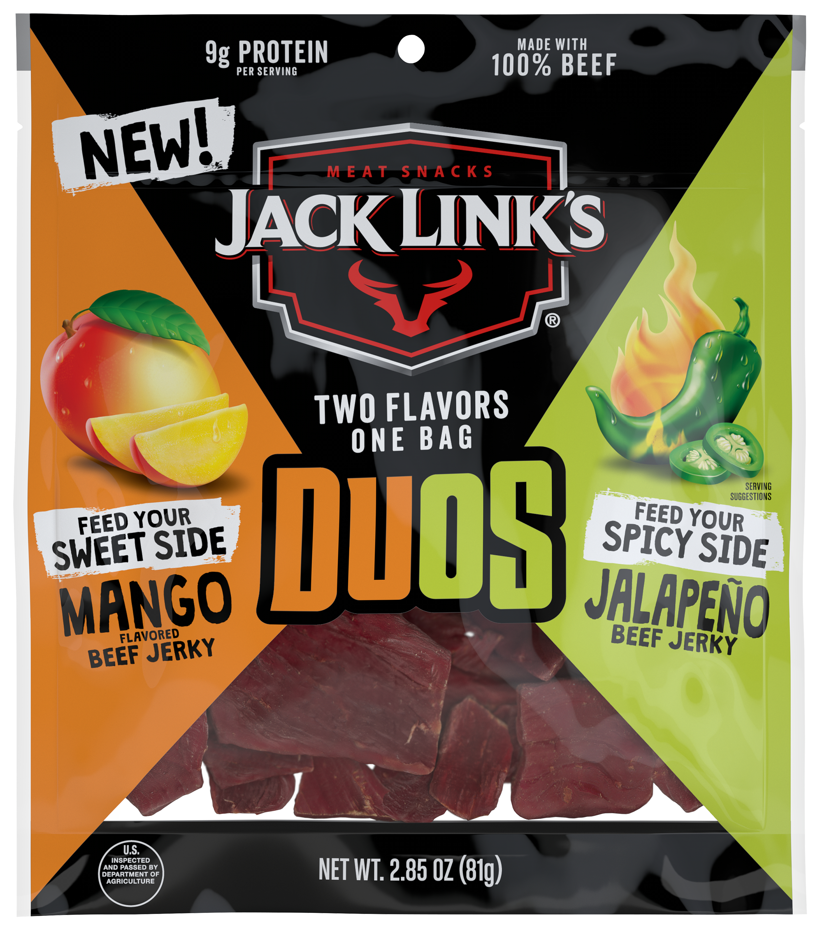 Jack Link's Mango and Jalapeno Duos Beef Jerky | Bass Pro Shops
